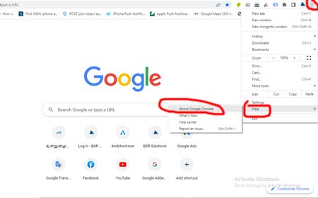 Update Google Chrome Latest Version Directly Without Reinstall