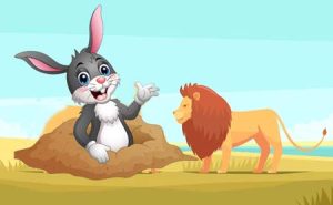 The Lion And The Hare Panchatantra Moral Stories For Kids